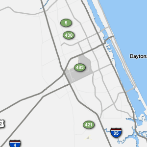 Florida Traffic Map