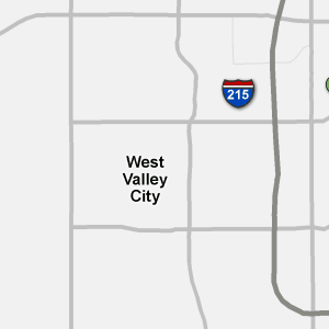 West Valley Utah Zip Code Map